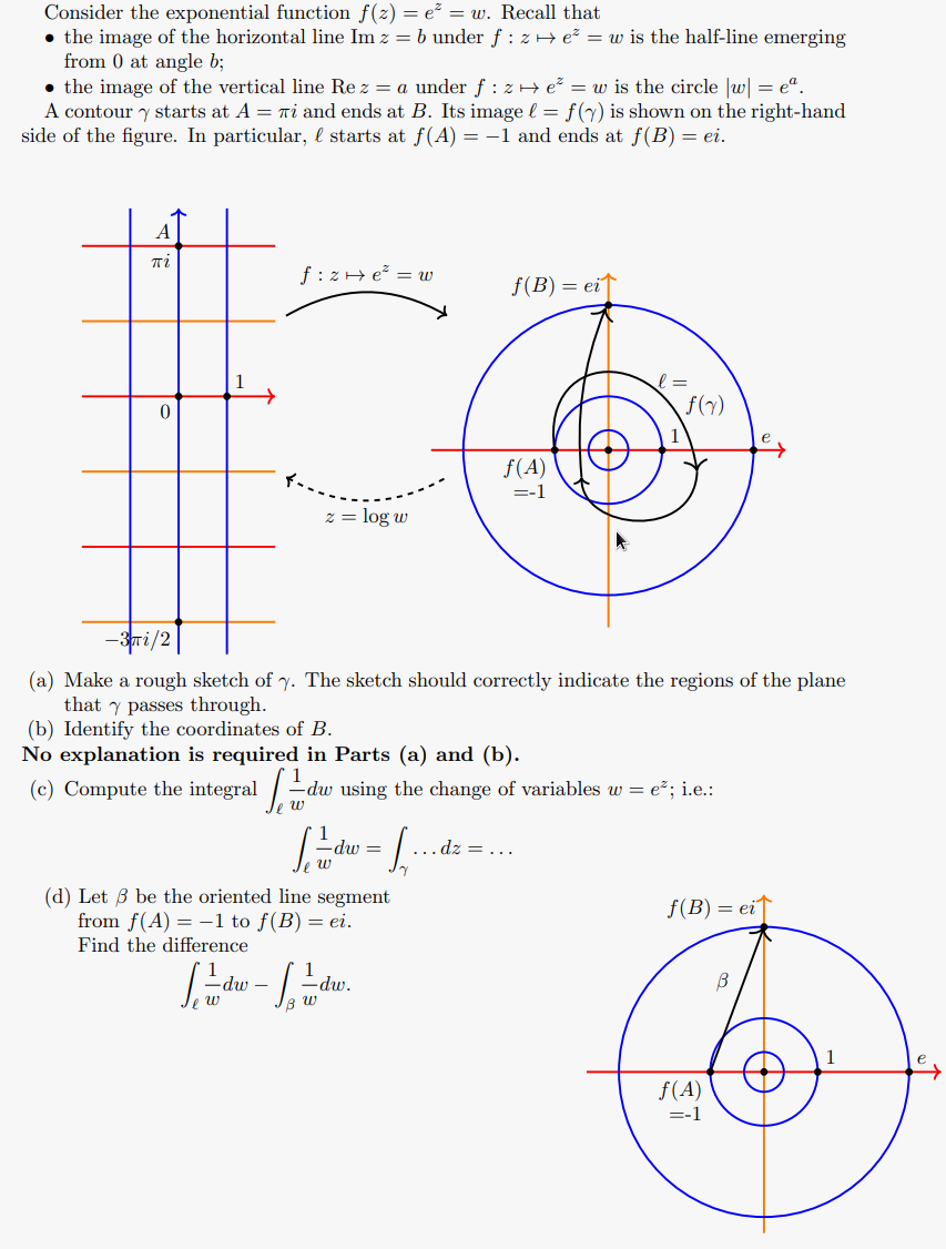Solved Complex Analysis question. Don't copy any other | Chegg.com