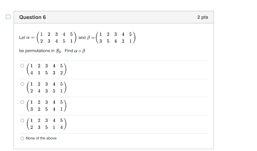 Solved Question 6 2 pts Let a = (7 3 6 ) and 8=C} * :) 2 1 1 | Chegg.com