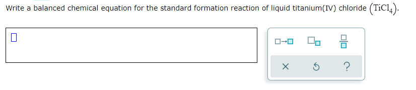 Solved Write a balanced chemical equation for the standard | Chegg.com