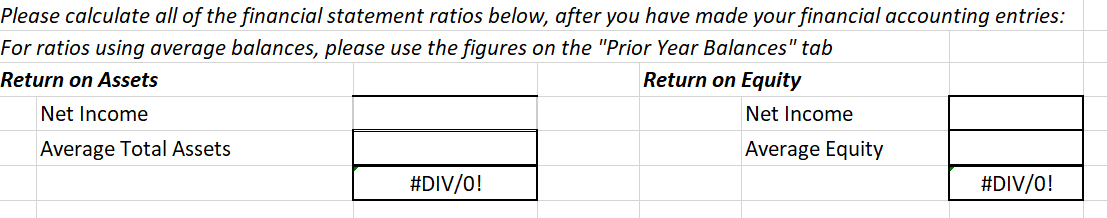 Solved Selected Prior Year Balances as of | Chegg.com