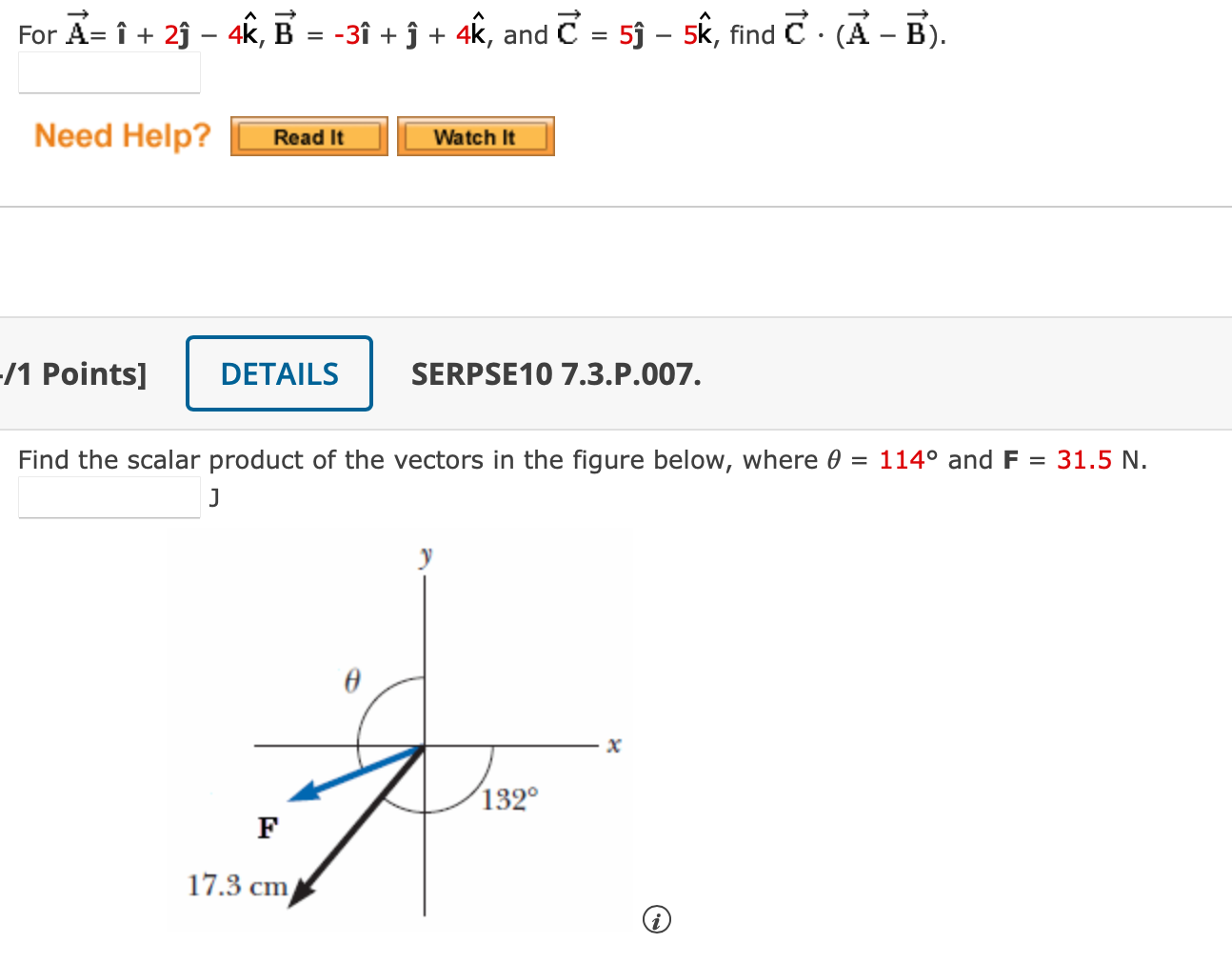 Solved For A= ^+2j^−4k^,B=−3i^+j^+4k^, and C=5j^−5k^, find | Chegg.com