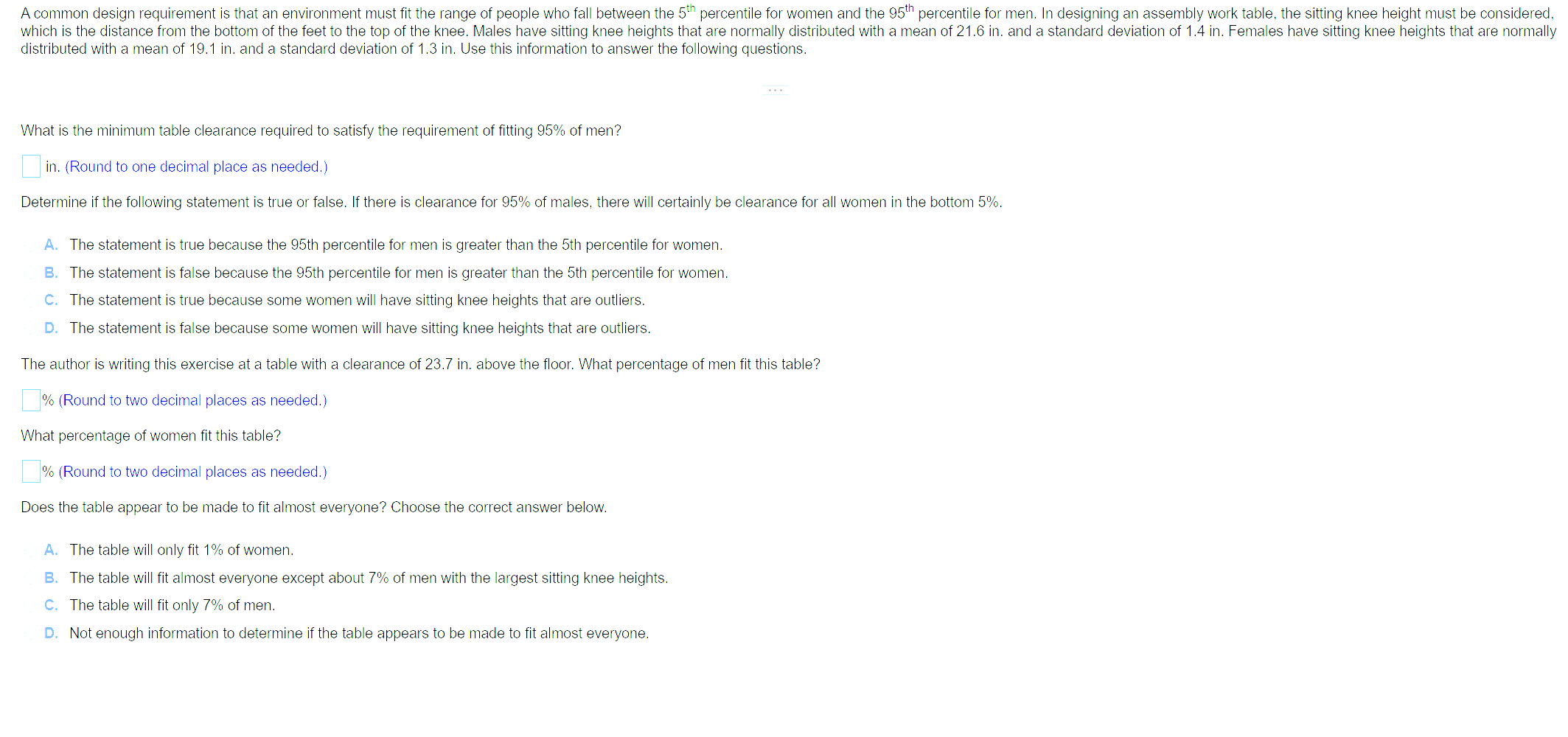 Solved distributed with a mean of 19.1in. and a standard | Chegg.com