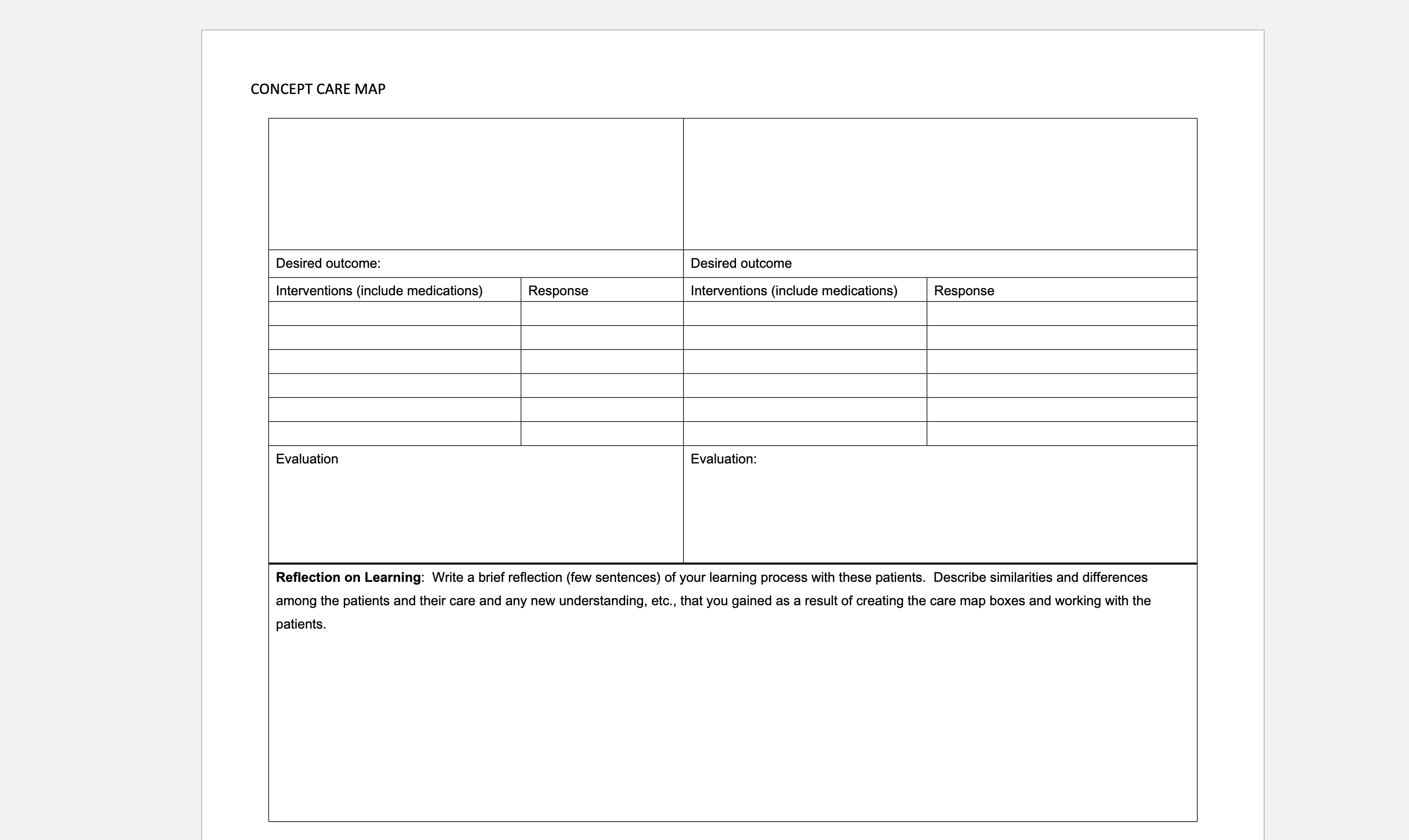 Solved Complete one complete care map for a laboring OR | Chegg.com