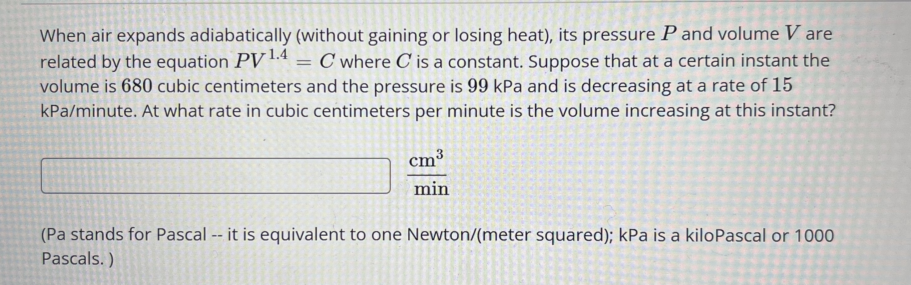 Solved When air expands adiabatically (without gaining or | Chegg.com