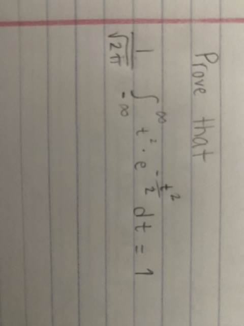Solved Can this be proven to equal 1 using simple calc | Chegg.com