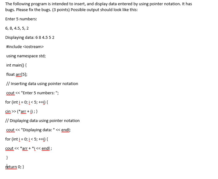 Solved The following program is intended to insert, and | Chegg.com