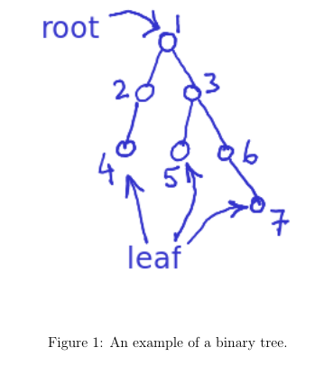 Solved A rooted binary tree is shown in the figure below. | Chegg.com