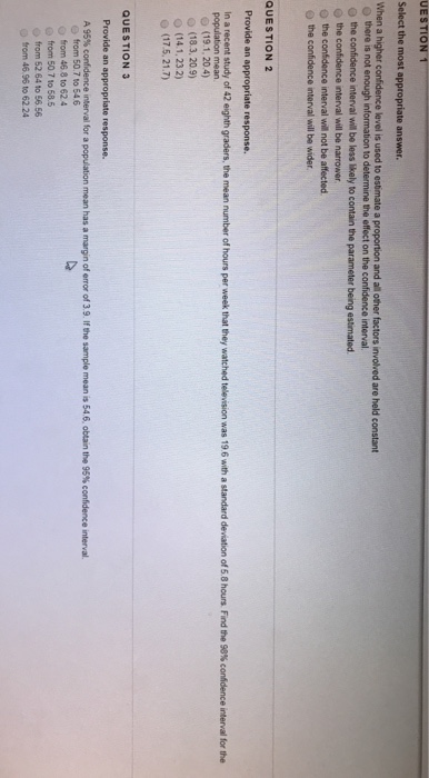 Solved Select the most appropriate answer. When a higher | Chegg.com