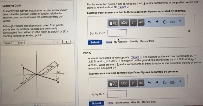 Solved Learning Goal To Identify The Correct Notation For A 