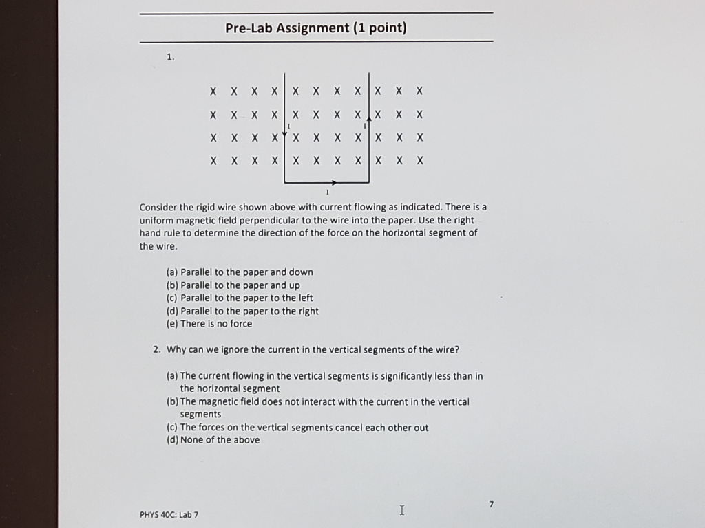 Solved Pre-Lab Assignment (1 point) 1. X X X xYX XX X X X X | Chegg.com