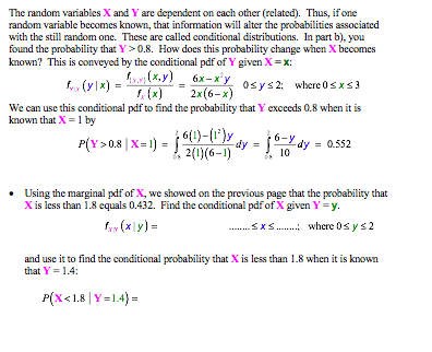 Solved Problem 2 (12 points) The joint pdf of the continuous | Chegg.com
