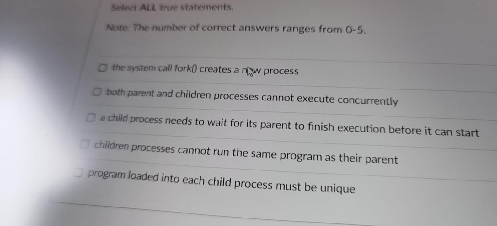 Solved Select Ail true statements. Note: The number of | Chegg.com