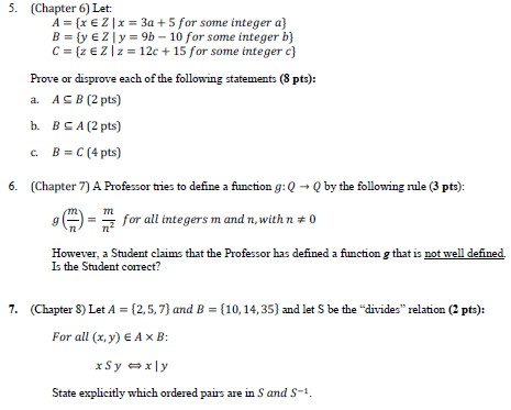 Solved 1 (Chapter 2) Consider the following input/output | Chegg.com