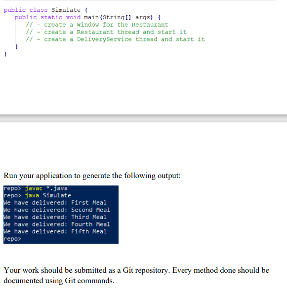 Solved Concurrency Aim: Threads often coordinate their | Chegg.com