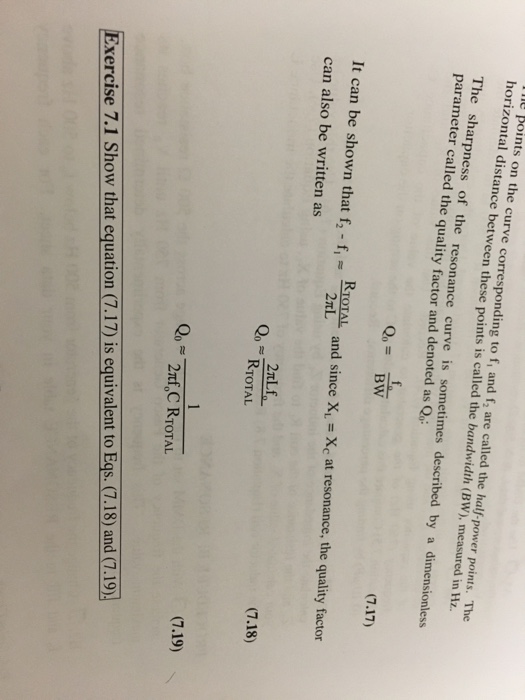 Solved PROCEDURE B: RESONANCE RESONANCE FREQUENCY VR (DMM) | Chegg.com