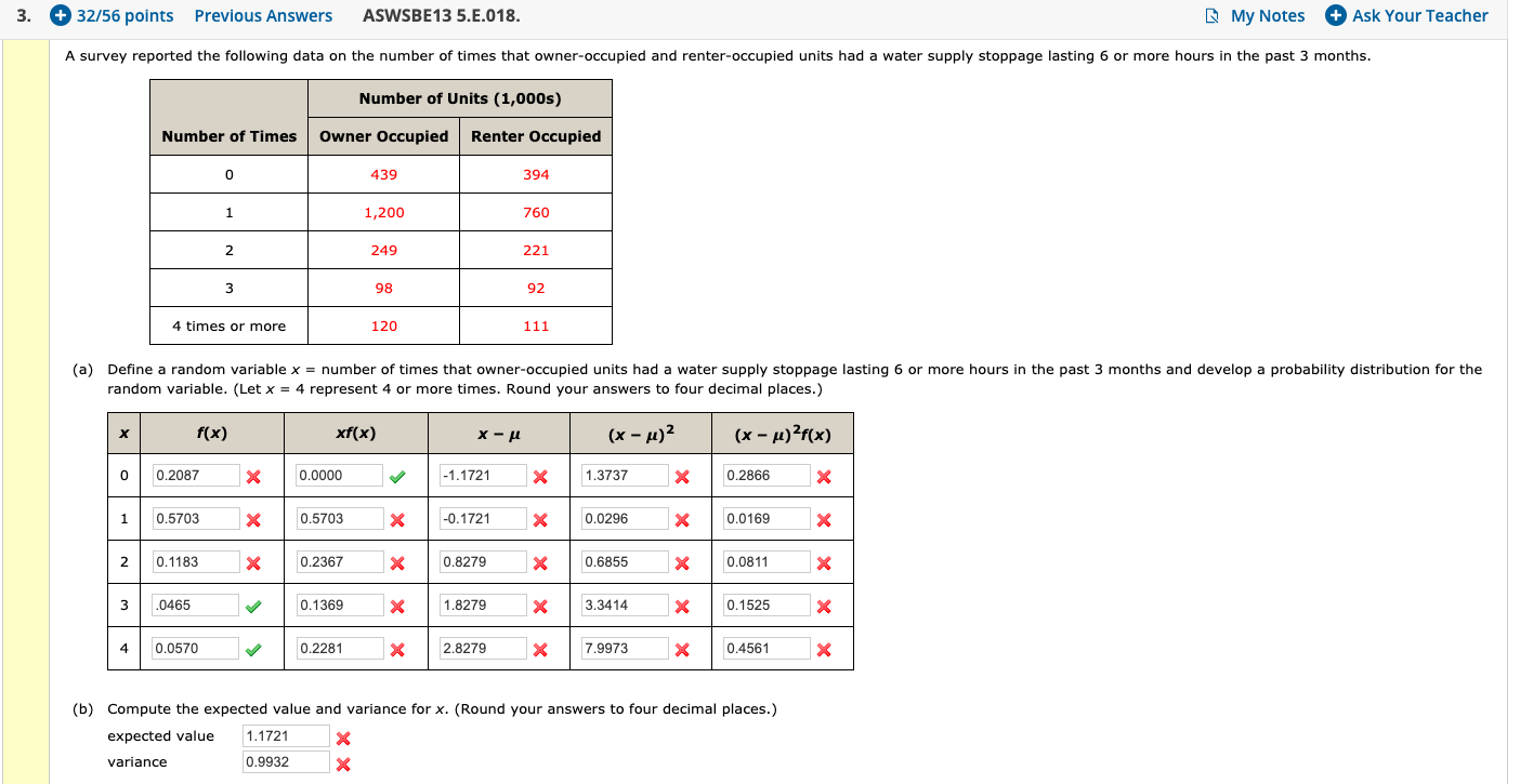Solved A Define A Random Variable X Number Of Times That