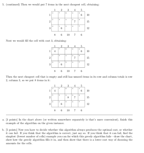 5. Consider the following puzzle problem: given a | Chegg.com
