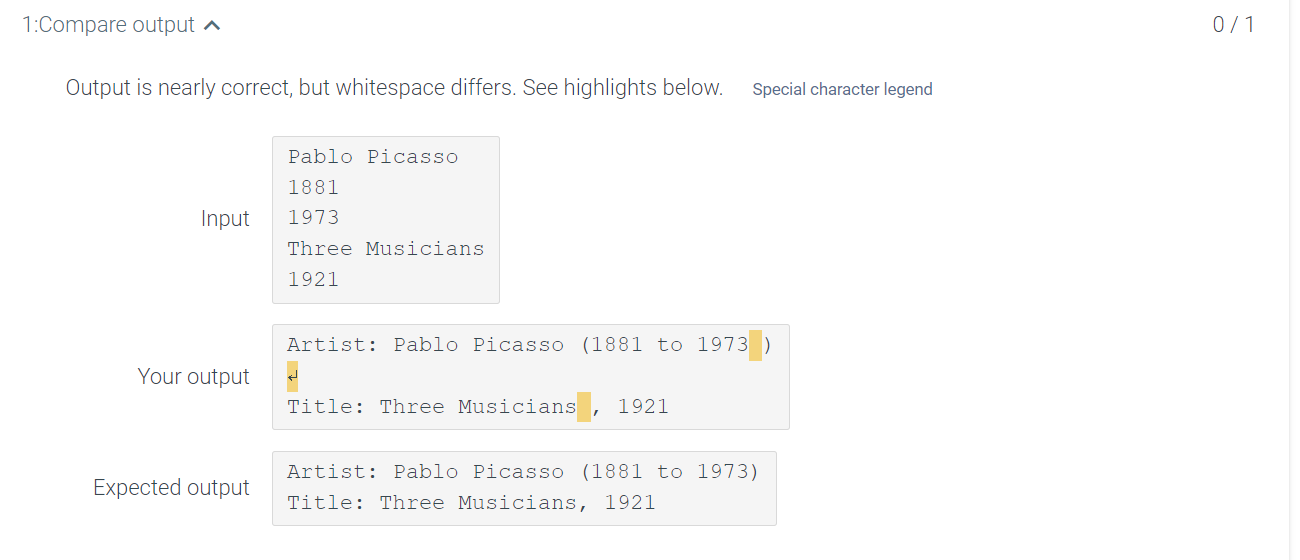 Solved 11.8 LAB: Artwork label (modules) Define the Art ist | Chegg.com