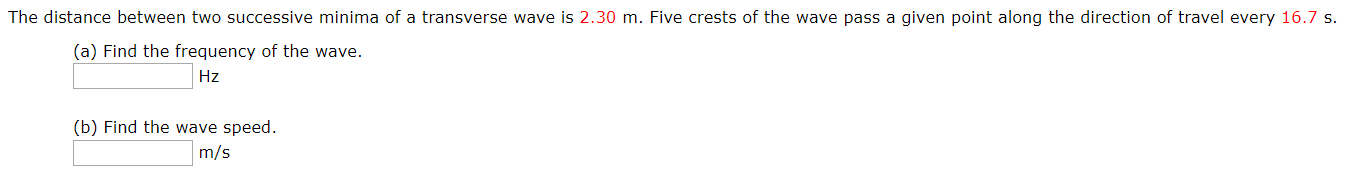Solved The distance between two successive minima of a | Chegg.com