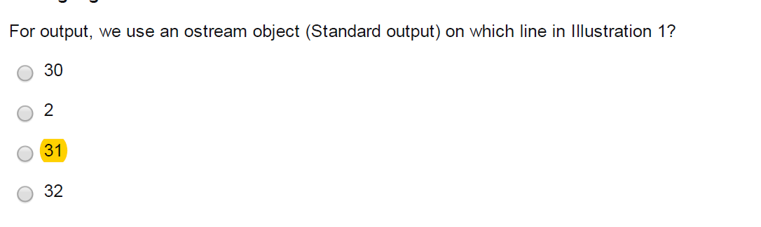 Solved 1 #include 2 using std::cin; using std::cout; using | Chegg.com