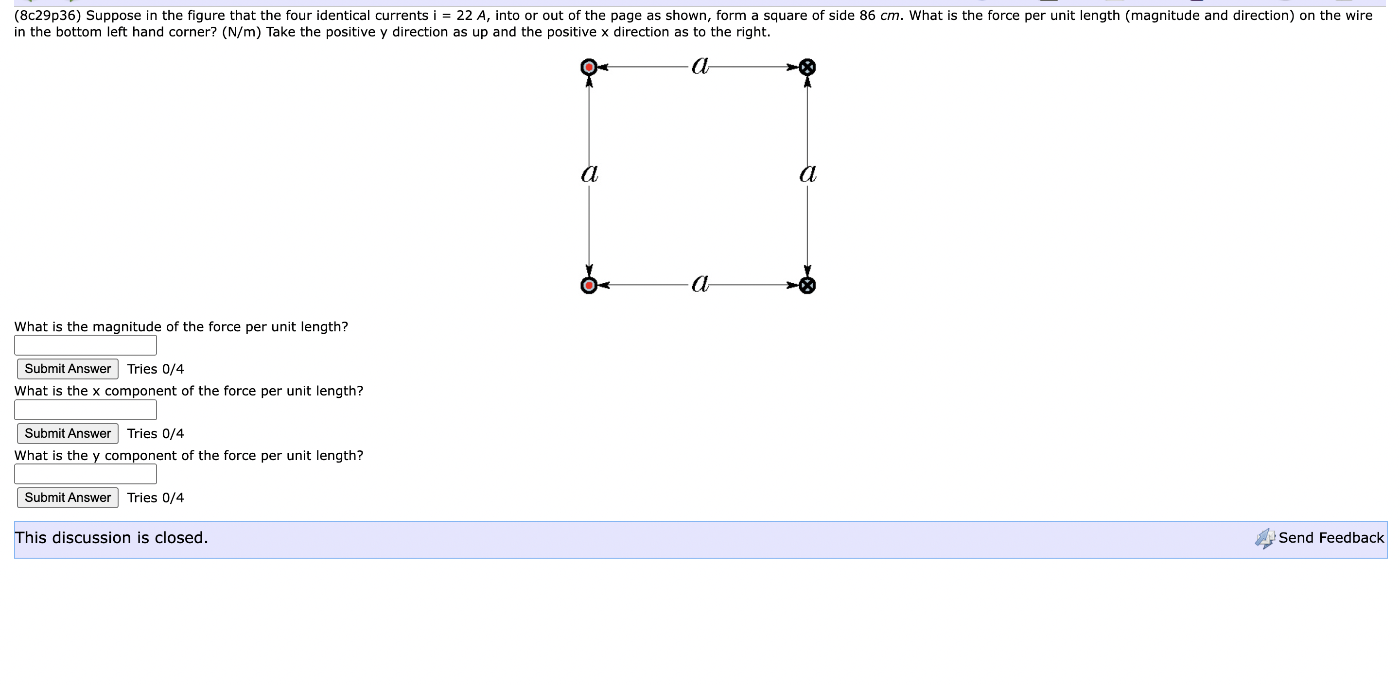 Solved ;i=22 A, | Chegg.com
