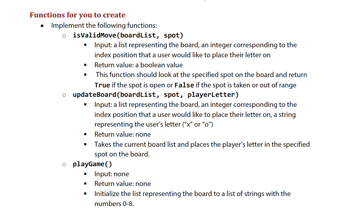 Solved You will create a program that uses functions to | Chegg.com