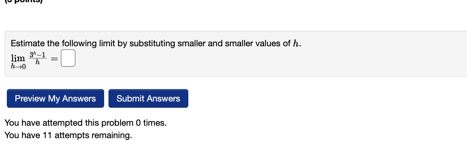 Solved Estimate the following limit by substituting smaller | Chegg.com