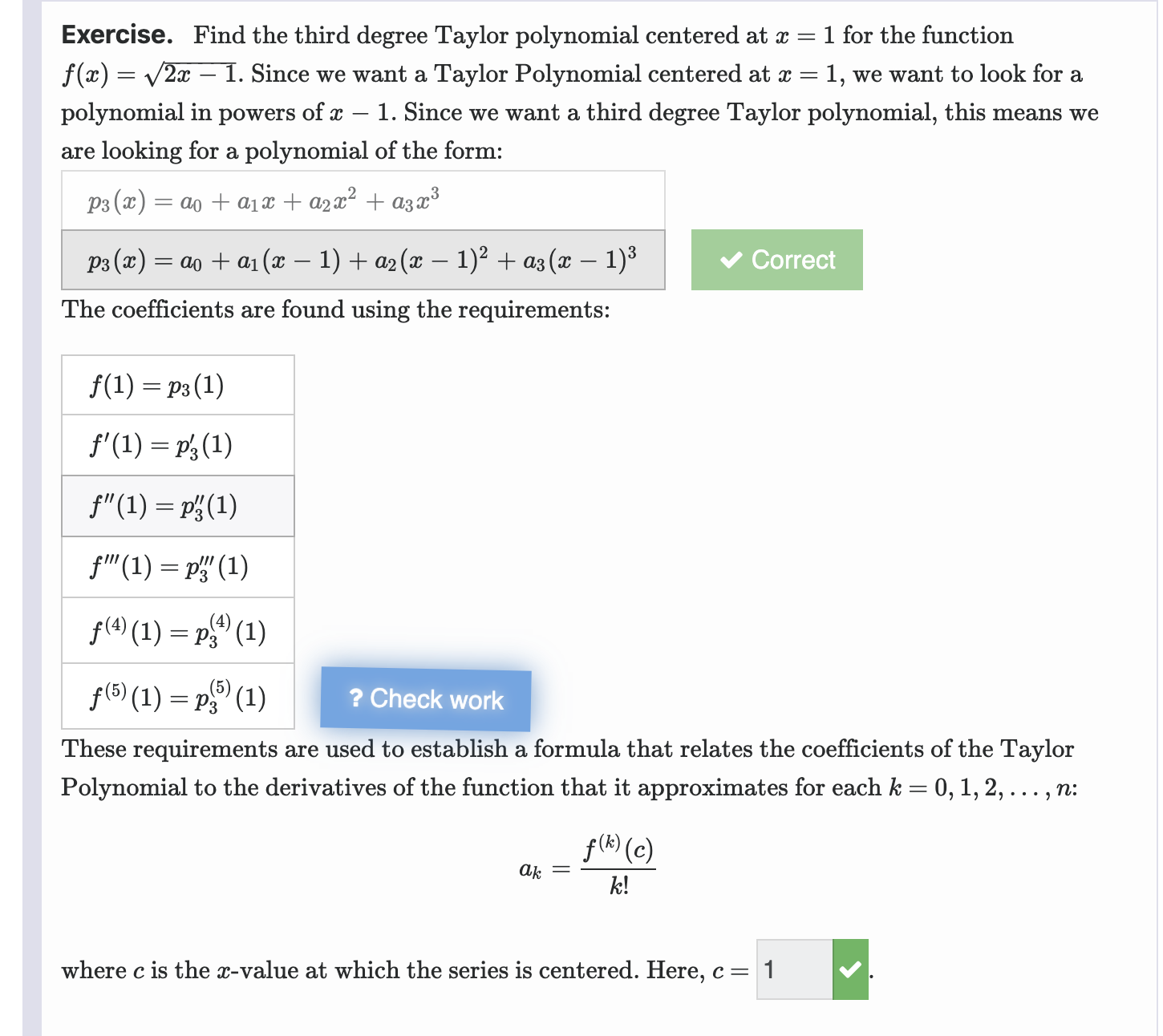 Solved These requirements are used to establish a formula | Chegg.com