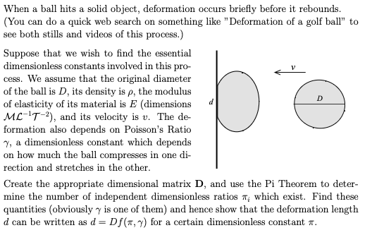 Solved When a ball hits a solid object, deformation occurs | Chegg.com