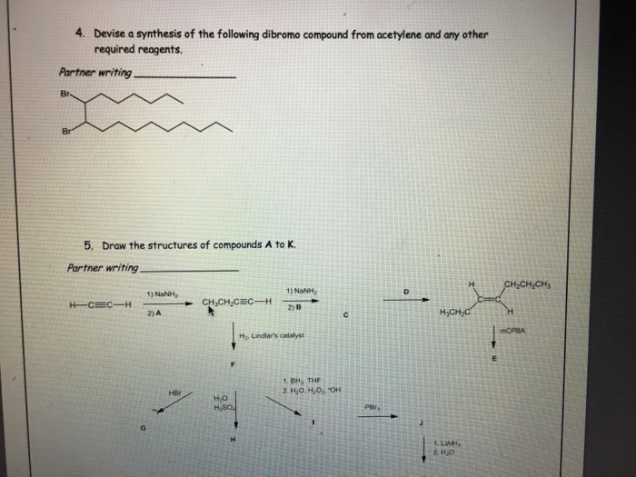 Solved Devise a synthesis of the following dibromo compound | Chegg.com