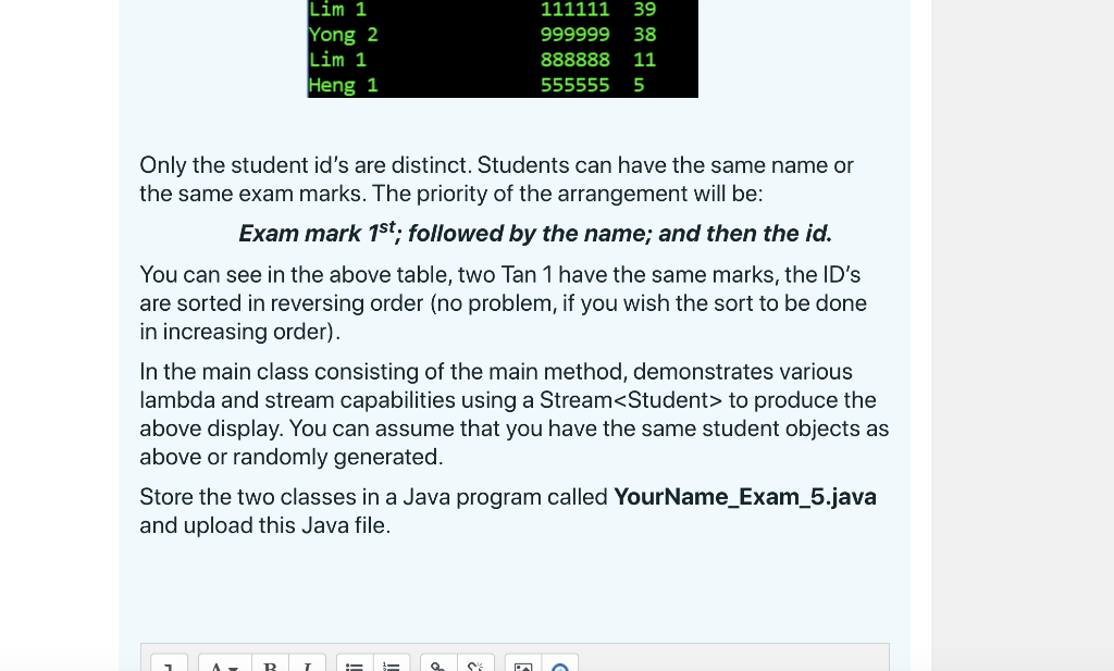 Solved Question 5 Not yet Question 5 (8 marks) A Student | Chegg.com