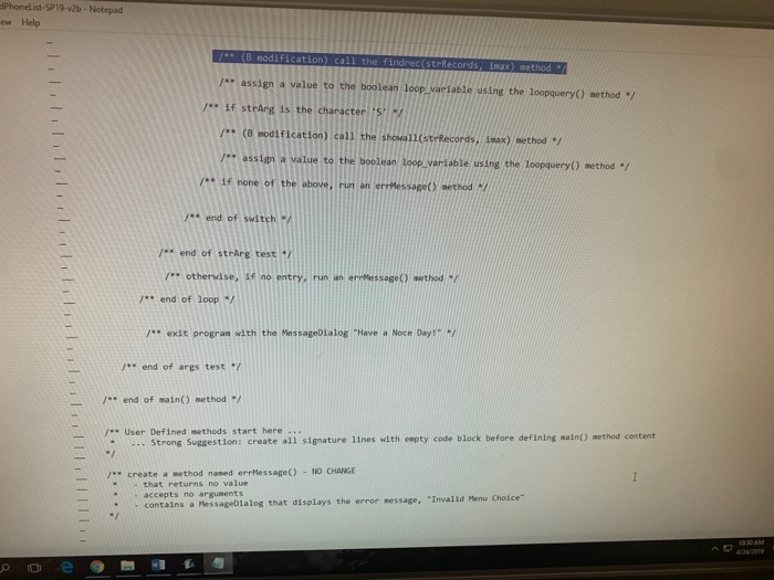 Here Are The Instructions Of The Project Ive Already 