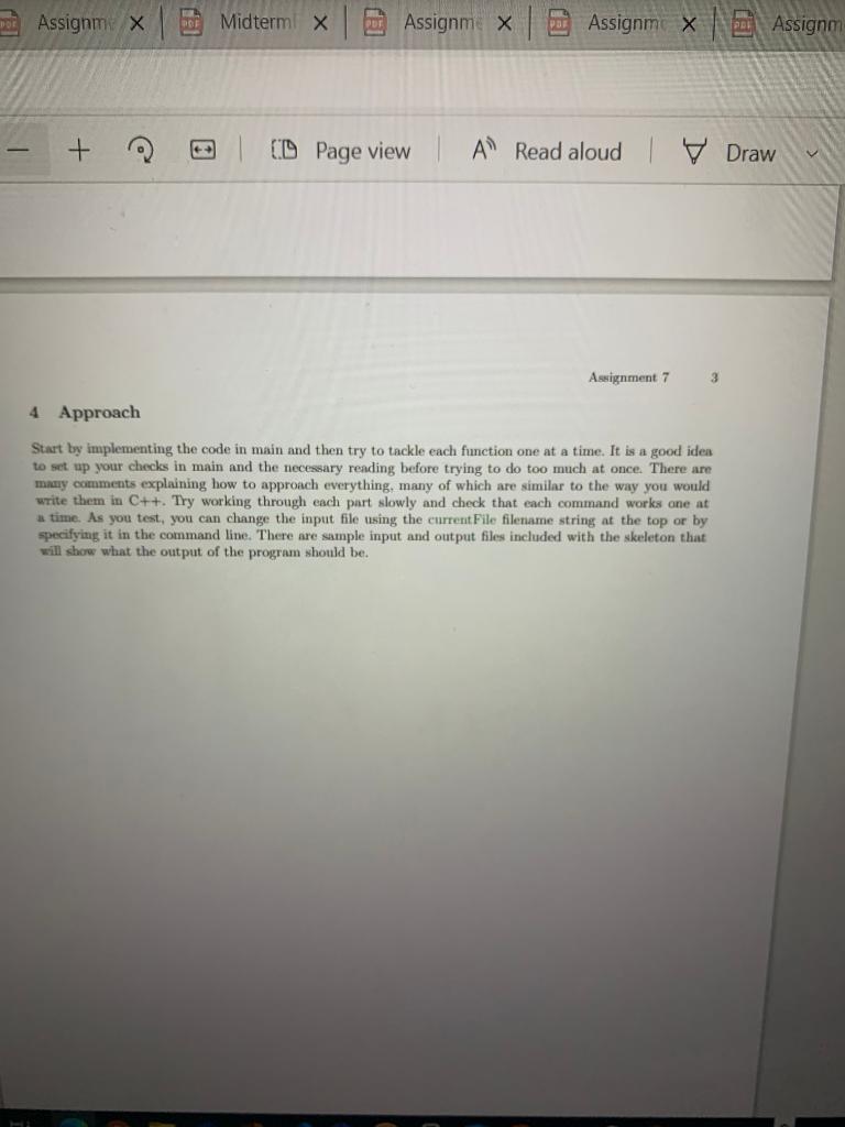 Solved C++. /* In this program, you will implement a virtual | Chegg.com