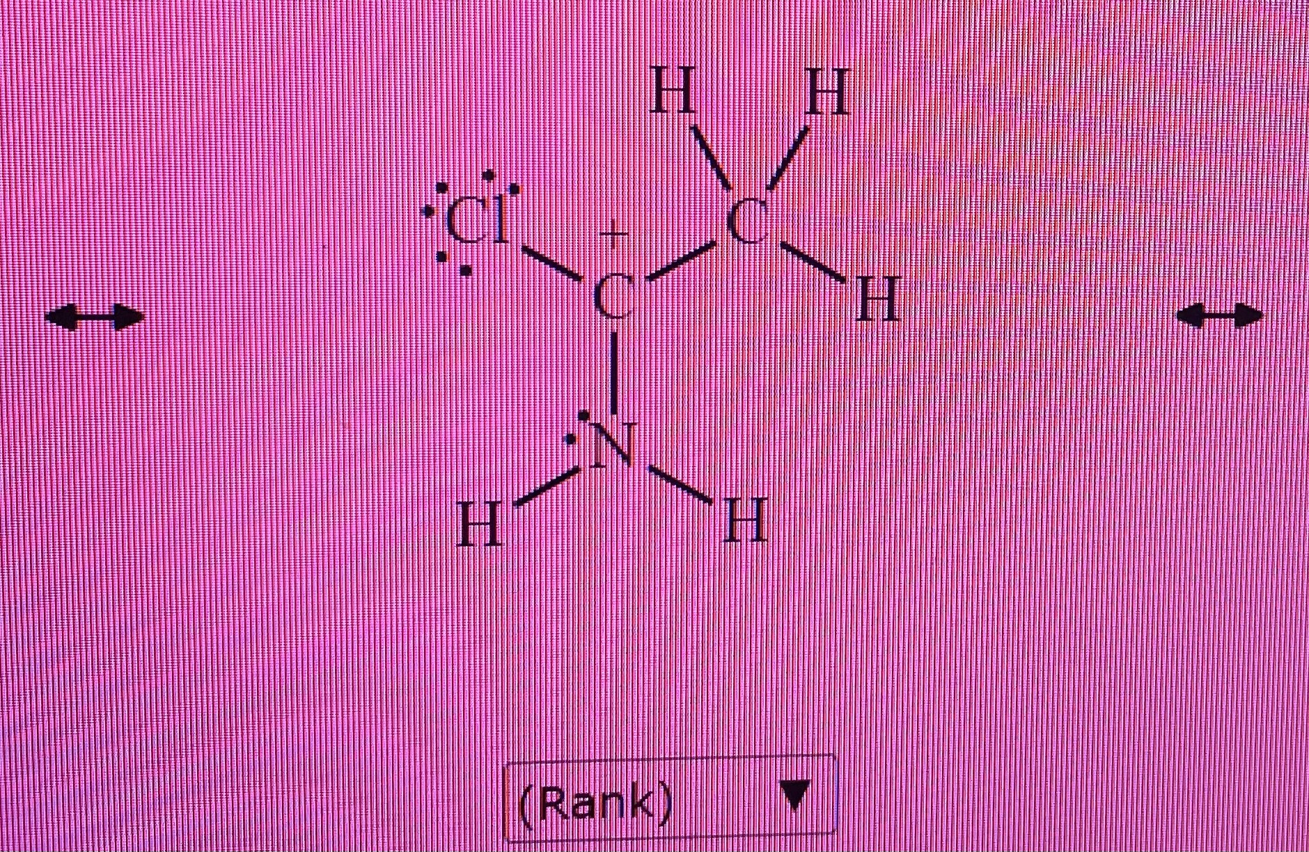 Rank the resonance structure in each row of the table | Chegg.com