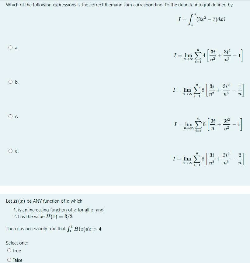 Solved Which of the following expressions is the correct | Chegg.com