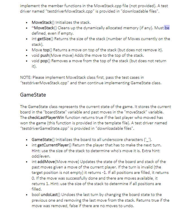 Solved Programming Assignment 6 Instructions Tic Tac Toe