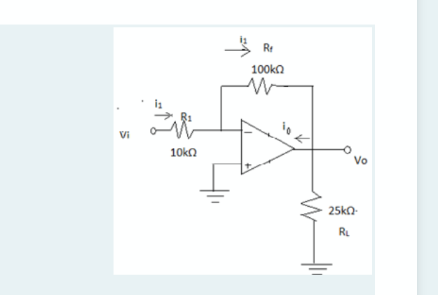 Solved What are the values of i1 and vo in the circuit shown | Chegg.com