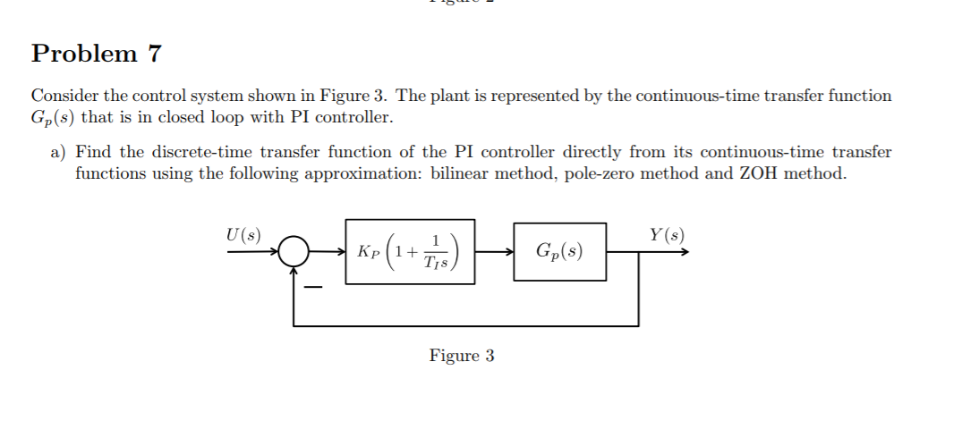Problem 7 Consider the control system shown in Figure | Chegg.com