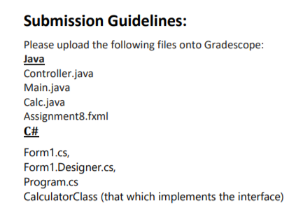Solved Assignment 8 Objectives • Build a GUI application | Chegg.com