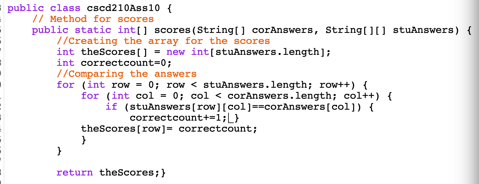 Solved I only need the method for this assignment. Can you | Chegg.com