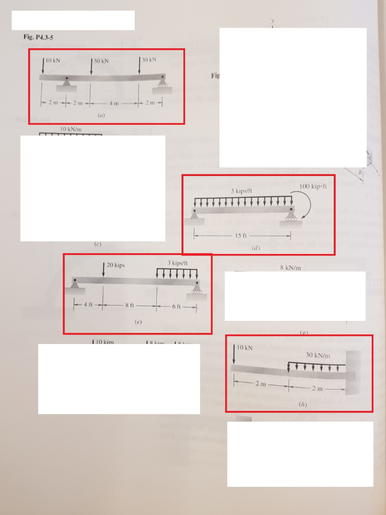 Solved 4.3-5 Draw to approximate scale, with the coordinate | Chegg.com