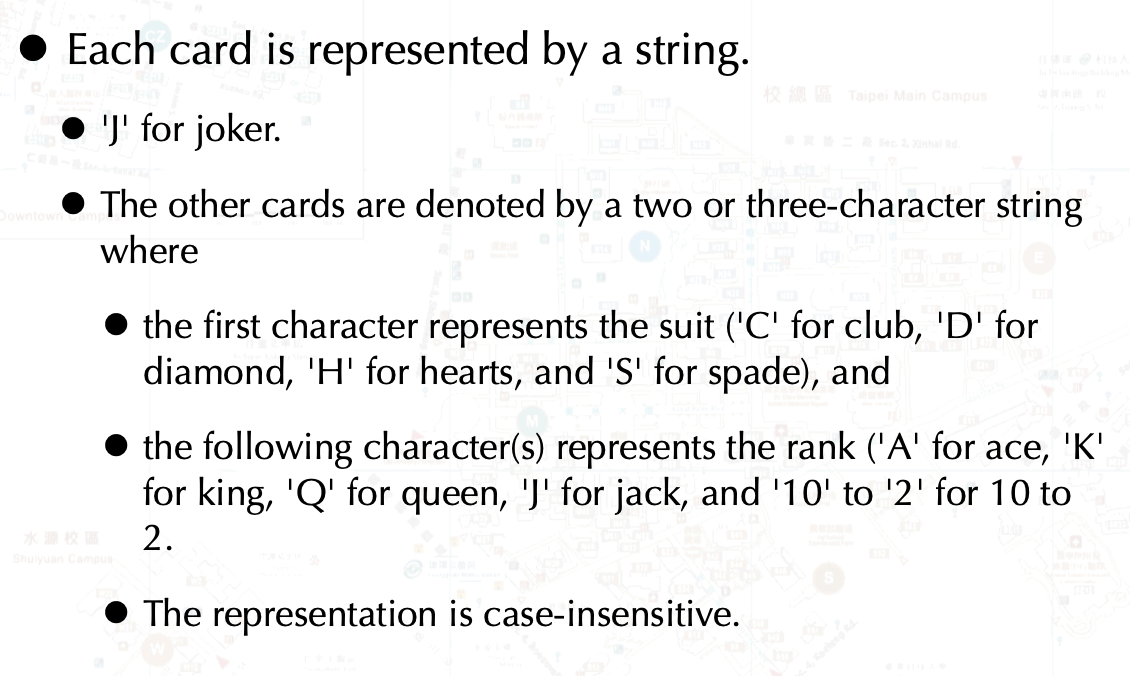 Solved Problem 2: Full House Tipo Main Campus The poker deck | Chegg.com