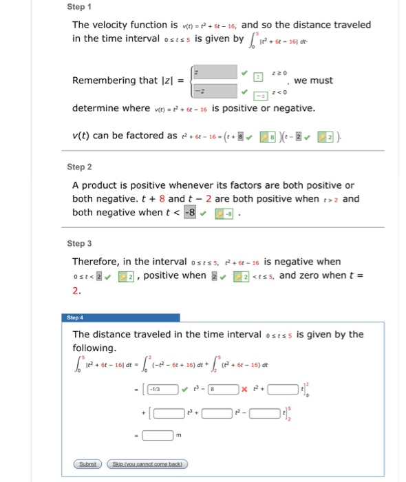 Solved The Acceleration Function In M S2 And The Initial