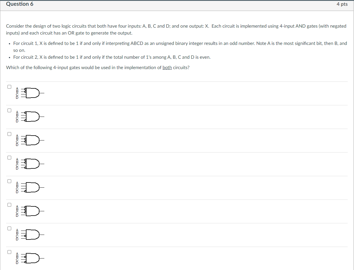 Consider the design of two logic circuits that both | Chegg.com