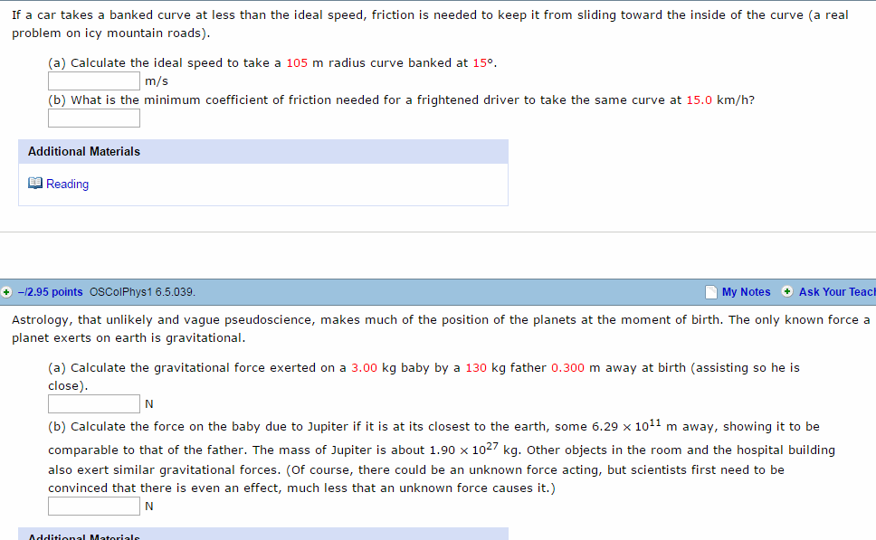 Solved If a car takes a banked curve at less than the ideal | Chegg.com