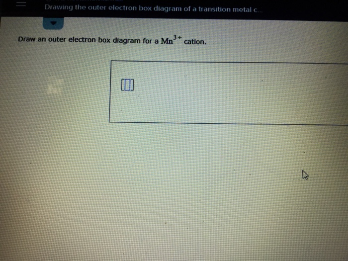 Solved Drawing the outer electron box diagram of a | Chegg.com