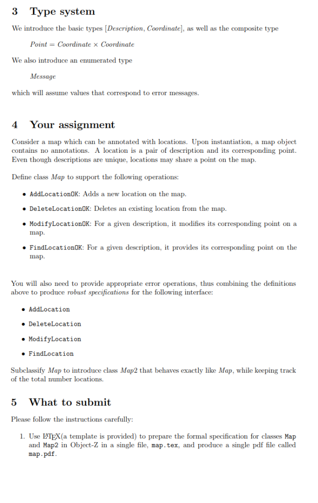 c specification language