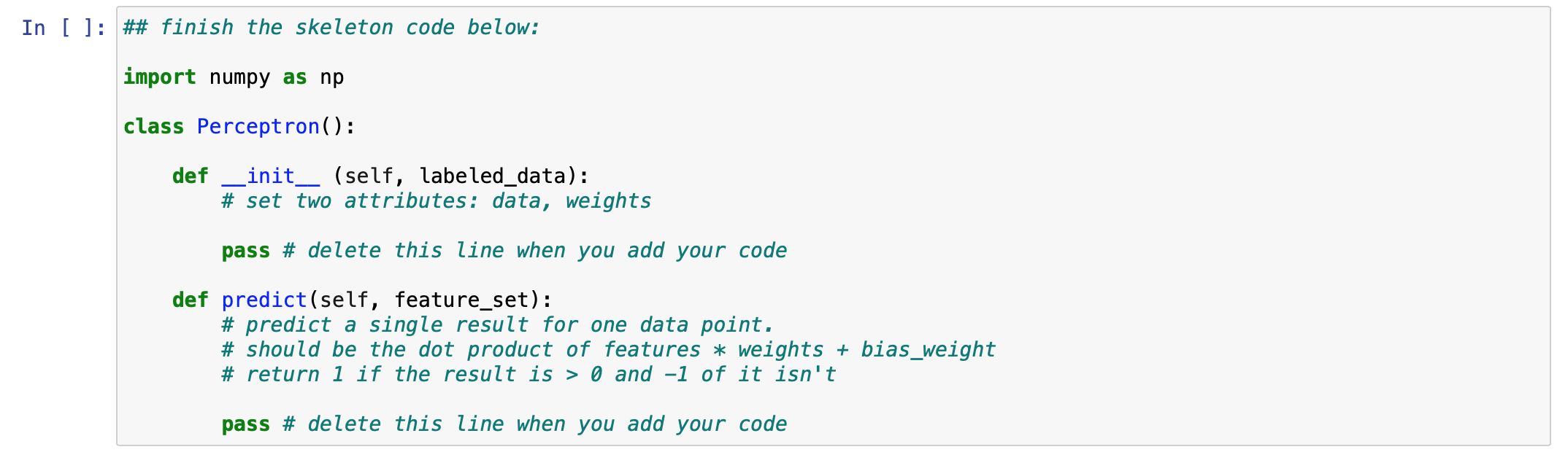 Solved Before we build a machine learning model, we need | Chegg.com