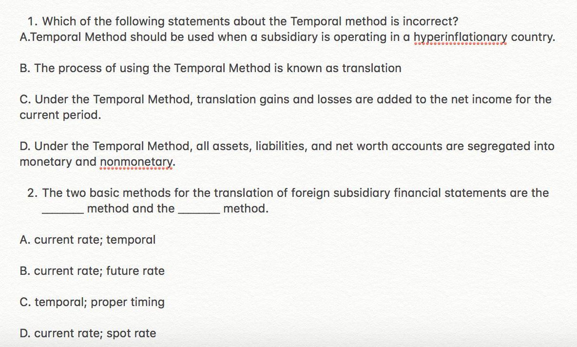 Solved 1. Which of the following statements about the | Chegg.com