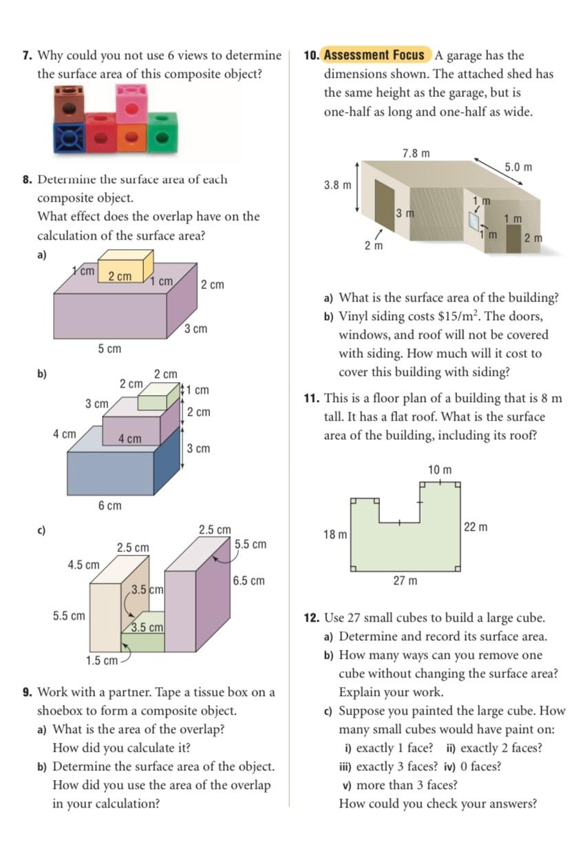 Solved Practice Apply 5. These are l-cm cubes. Check 4. Make | Chegg.com
